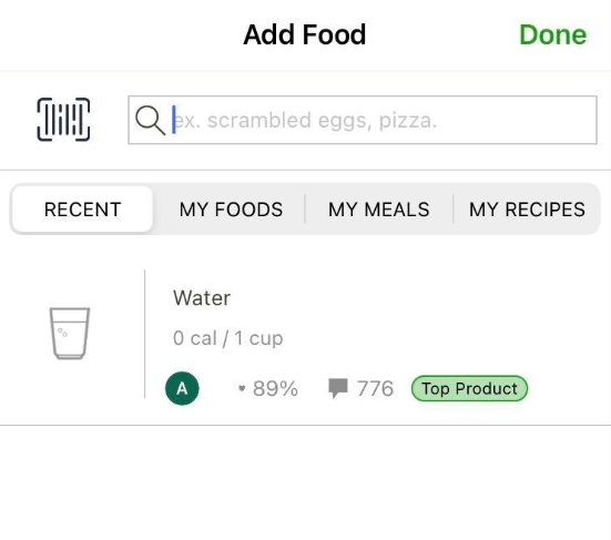 Fooducate - Using the Tracker – Fooducate